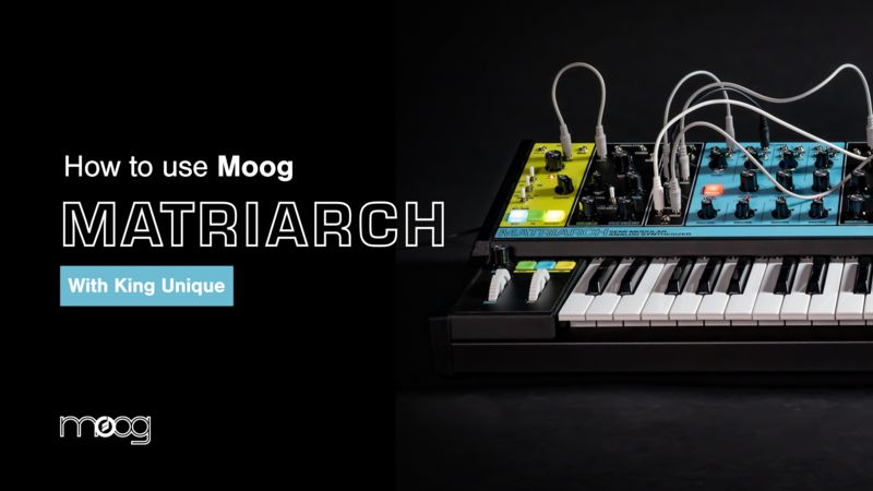 How To Use Moog Matriarch with King Unique | Tutorial 14 - Back Panel
